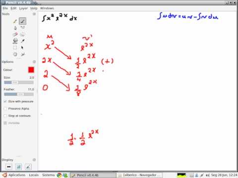 UFRPE CÁLCULO integral (por partes) aula 140