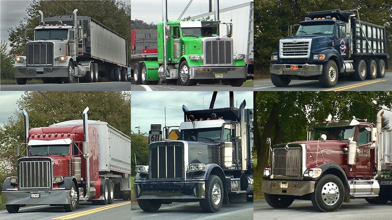 Straight-Piped Madness! - Trucks Of October 2019 - YouTube