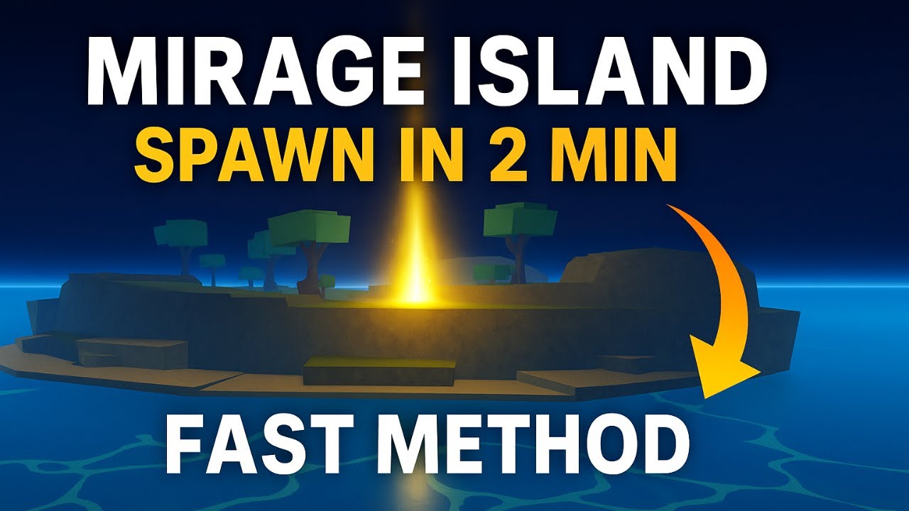 Blox Fruits: How to Find Mirage Island & The Blue Gear (2025 Guide ...