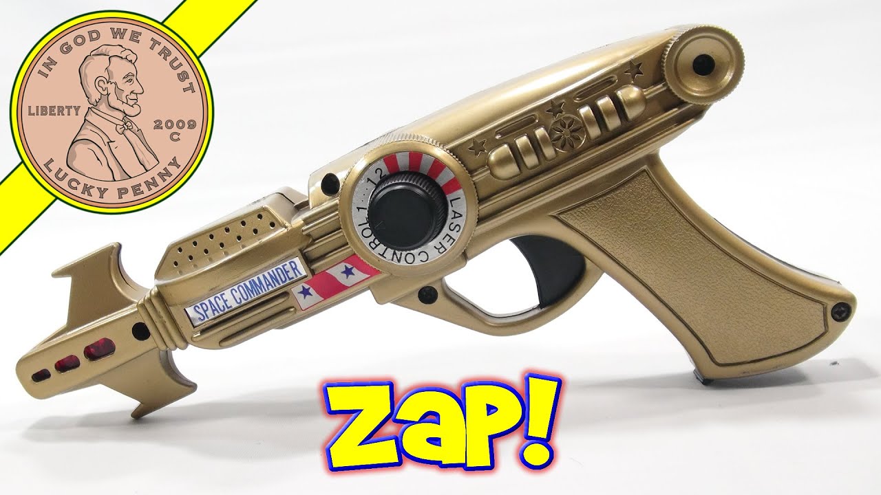 Space Commander 2001 Space Series Gun, Zap, Pow! - YouTube