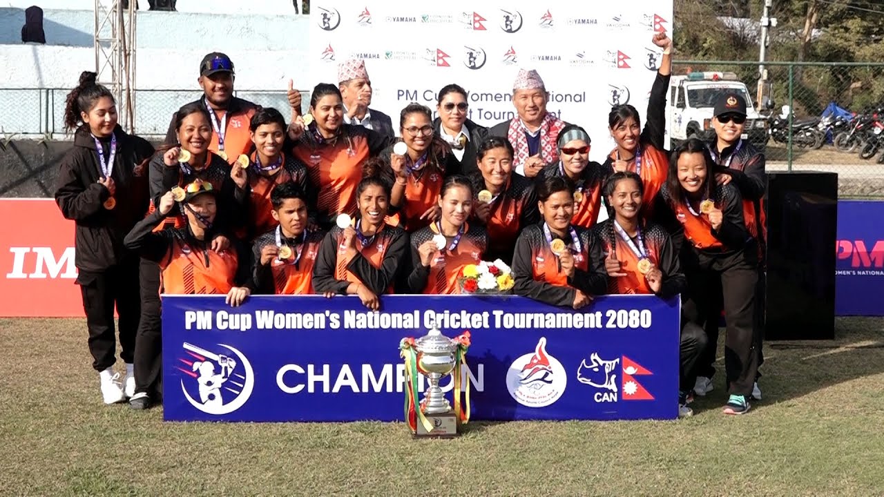 6th Times Champion APF's Celebration || PM CUP || Women's Cricket - YouTube