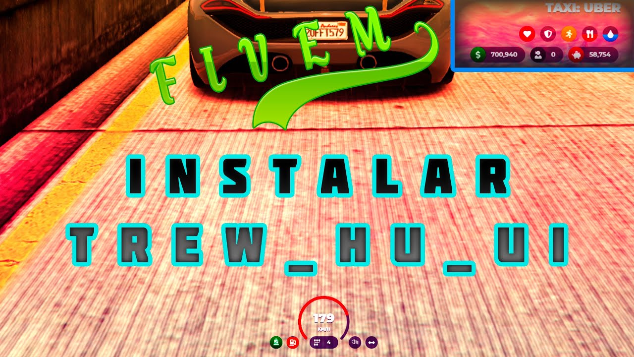 Como Instalar Trew Hud Ui Servidor De FiveM - YouTube