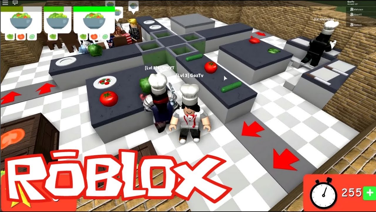 ROBLOX [FR] - Les Pires Cuisiniers - KITCHEN CHAOS - YouTube