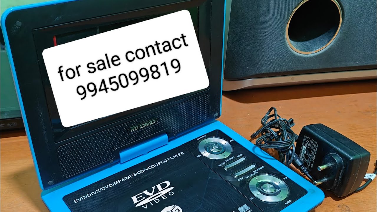 #dvd player usb tv memory card RF with inbuilt battery sold to ...
