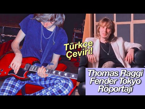 Thomas Raggi Fender Tokyo ile Gitar Üzerine Bir Röportaj Yapıyor ...