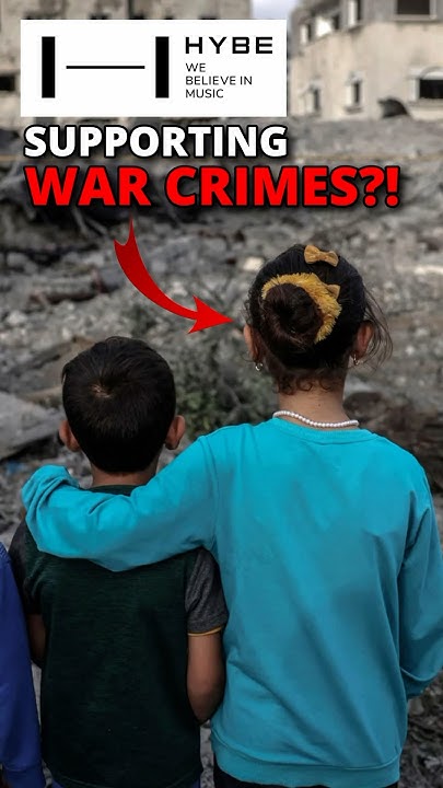 HYBE Supported War Crimes?! 🤯 #shorts - YouTube