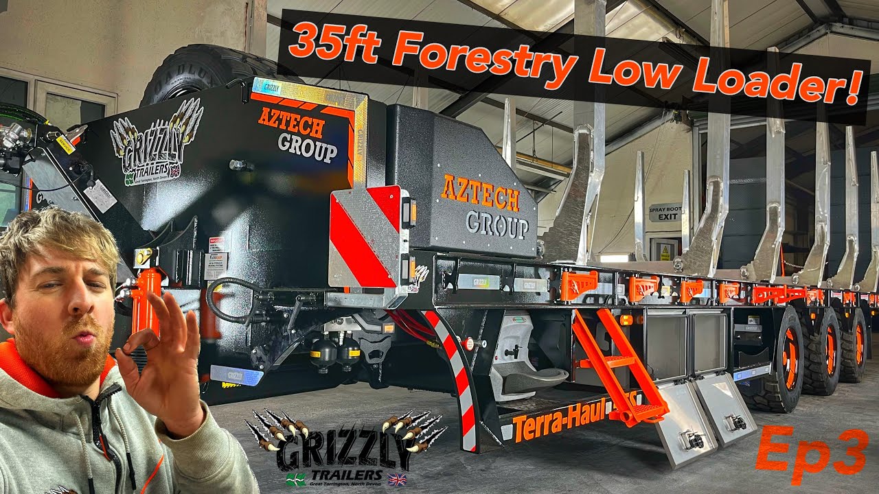 EP3 - We build the ULTIMATE custom TRAILER! …Build process, Operation ...