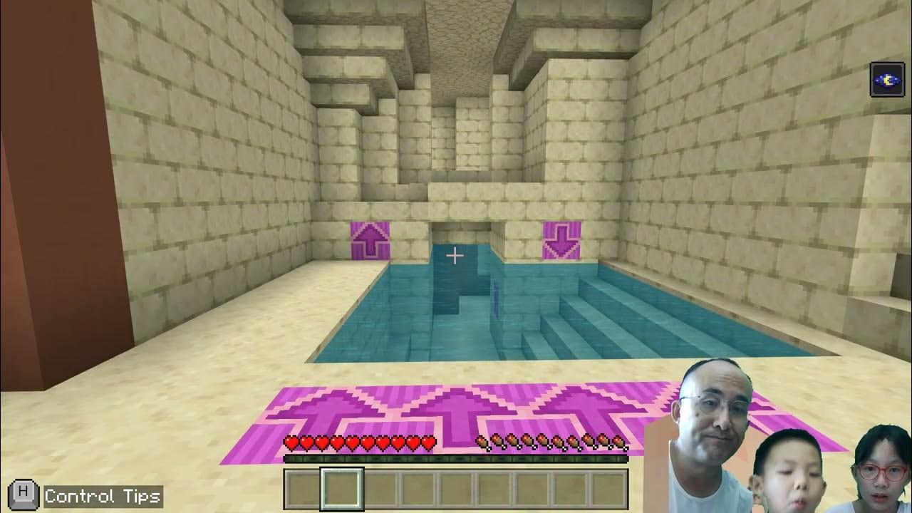 DINOSAUR RUN Block 3 Lesson 2 MINECRAFT EDUCATION BLOCK CODING - YouTube