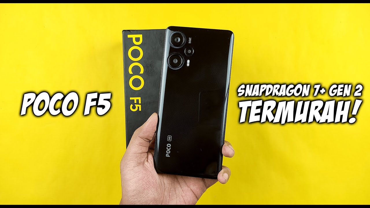 RESMI! Unboxing dan Review POCO F5 Indonesia! SNAPDRAGON 7+ GEN 2 ...