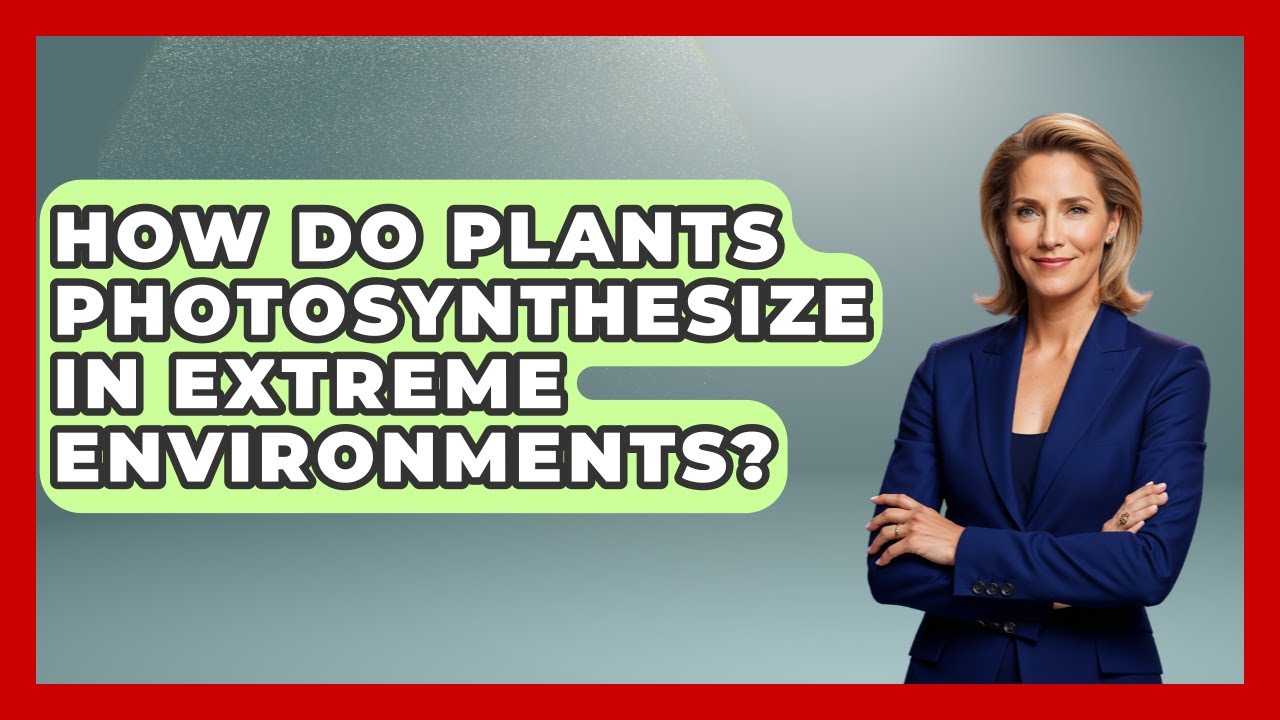 How Do Plants Photosynthesize In Extreme Environments? - The Everyday ...