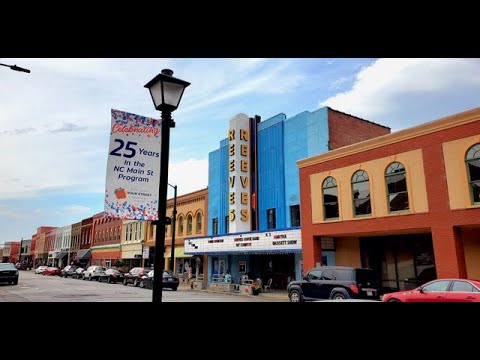 Visitor Experiences along Elkin Main Street, Elkin NC - YouTube