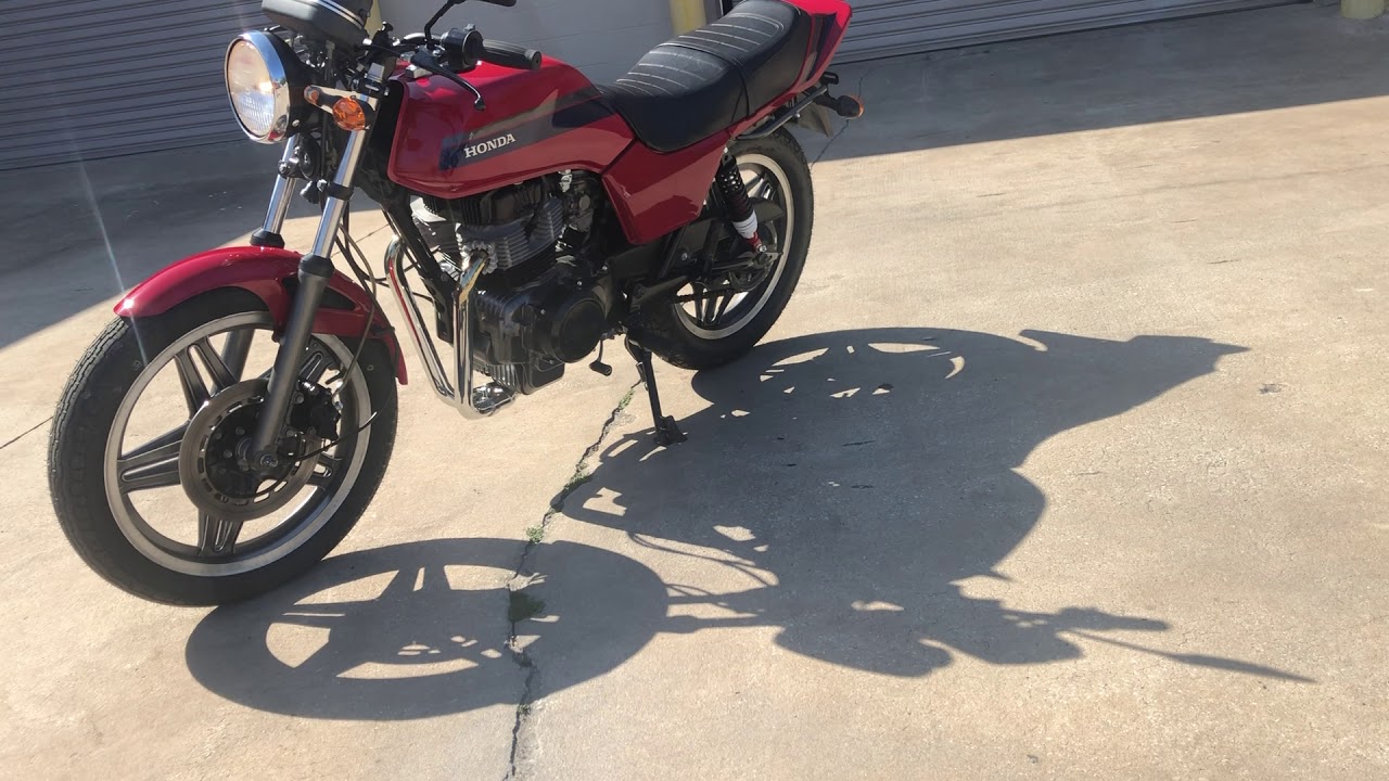 1981 CB400T Hawk - YouTube