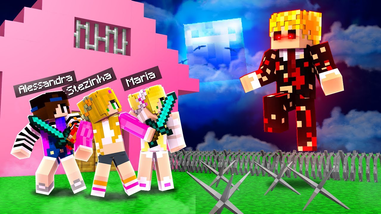 BASE SECRETA CONTRA O LOPERS RICO REVERSO NO MINECRAFT! 💣 - YouTube