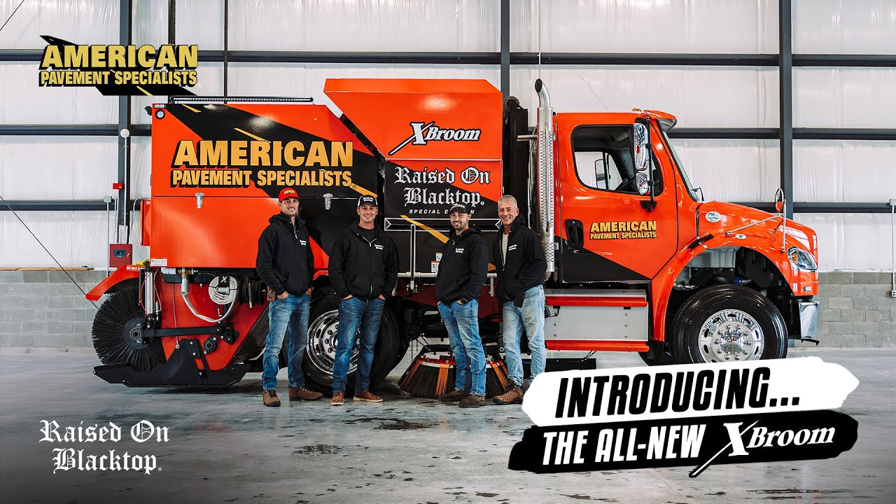 Sweeping Wars - American Pavement’s Newest Addition to Fleet - YouTube
