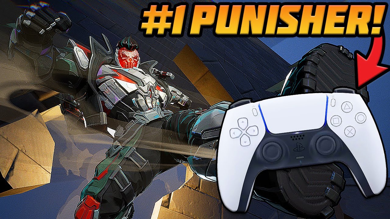 #1 Punisher Main on Controller in Marvel Rivals - YouTube