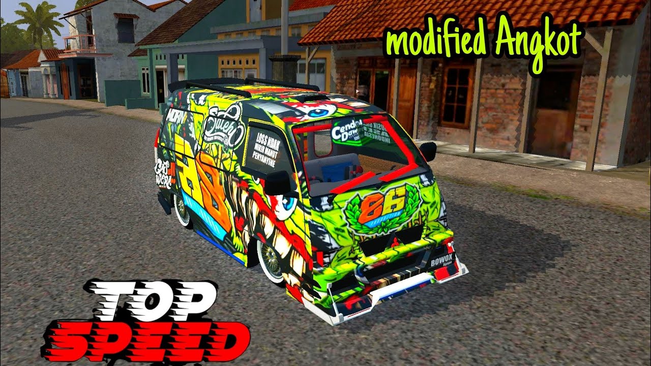 ANGKOT MODIFIED CAR MOD IN BUSSID_TOP SPEED CHECKING 🔥💯 150+SHOCKING ...