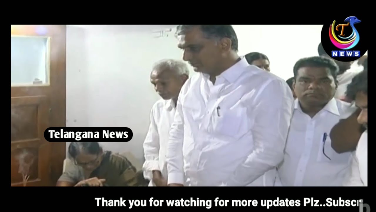 TRS Leaders Pays Tribute to Former Medak ex-MP Manik Reddy || Telangana ...