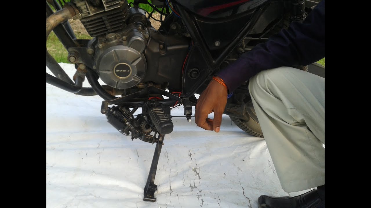 AUTOMATIC TWO WHEELER SIDE STAND IN TAIMIL EXPLANATION - YouTube