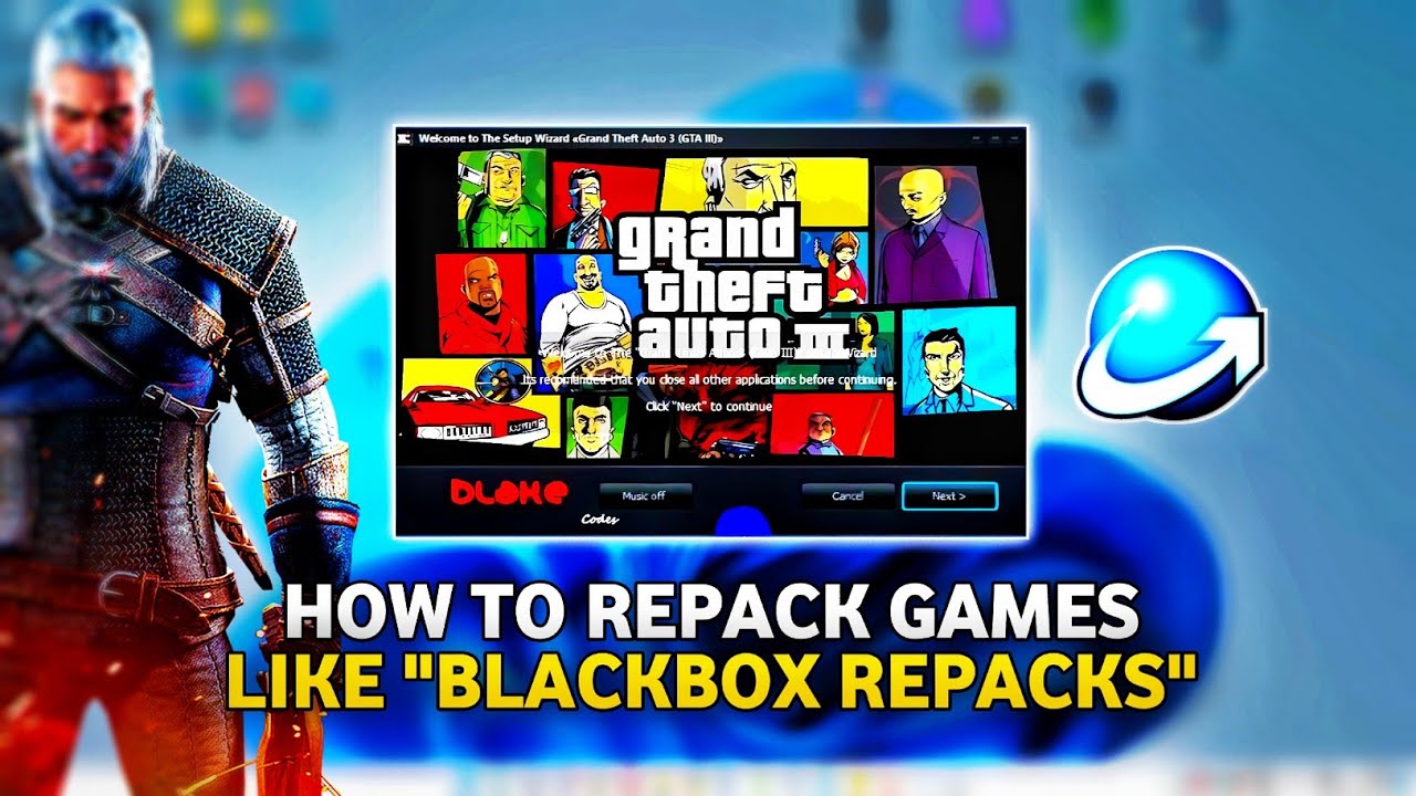 How to Repack Games Like "Black Box Repack" with New updated script ...