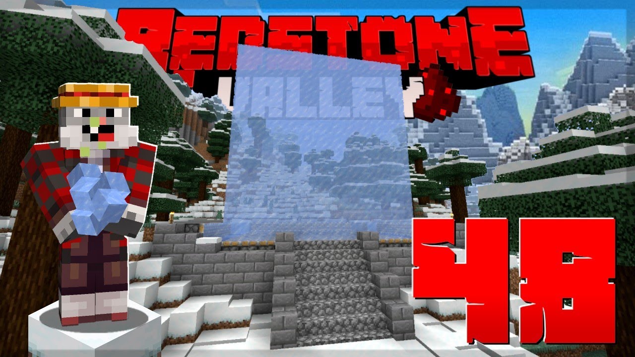 COMO FAZER uma FARM DE GELO no MINECRAFT SURVIVAL - Redstone Valley #48 ...