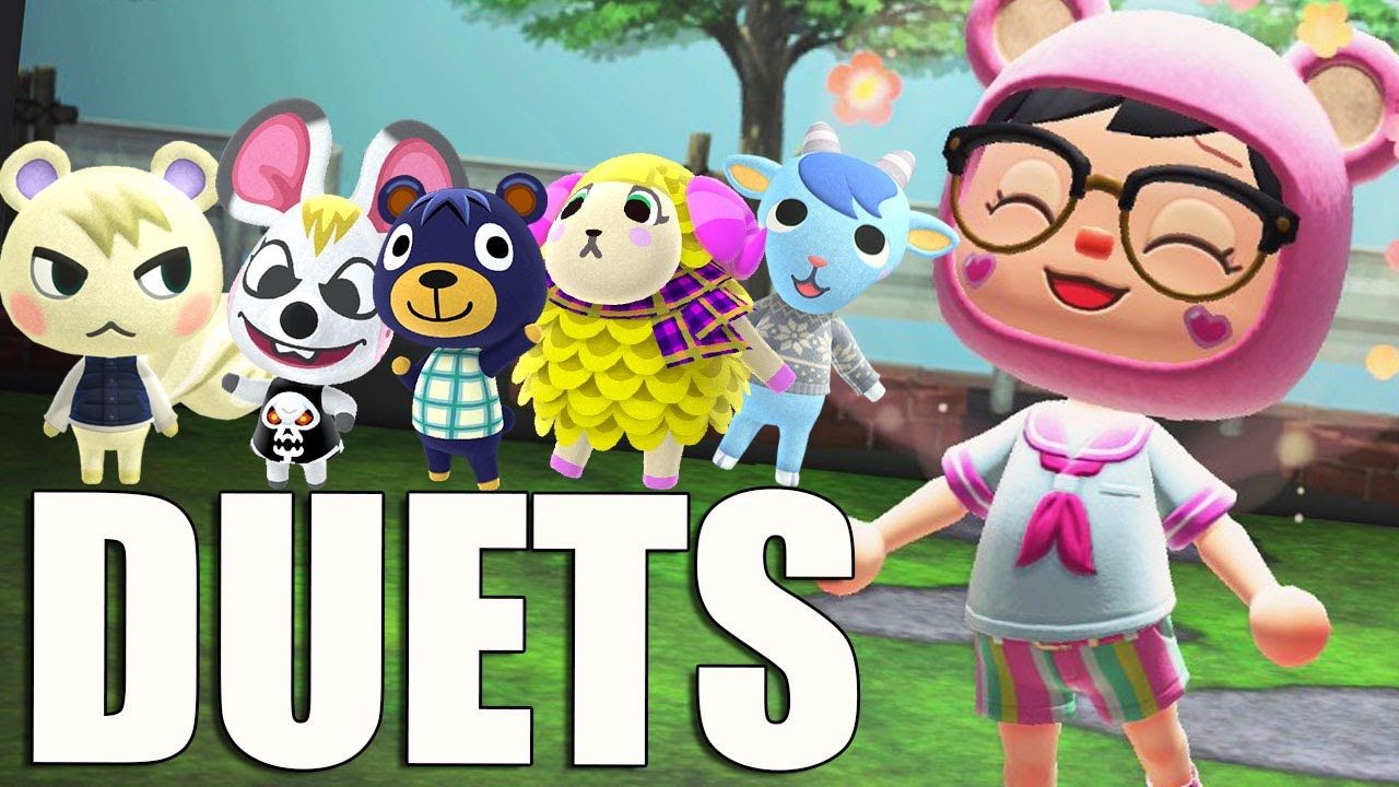 DUETS | Animal Crossing villagers singing together - YouTube