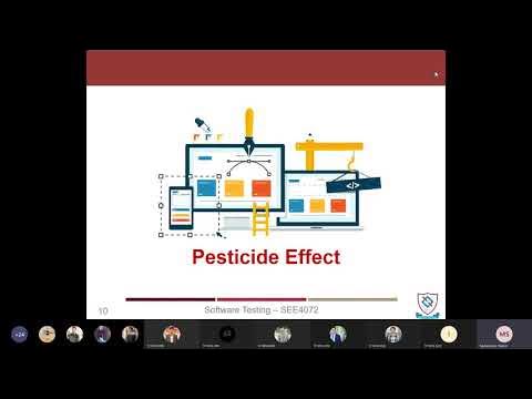 Software Testing - Lecture 05 (Pesticide Effect, The V Model) - YouTube