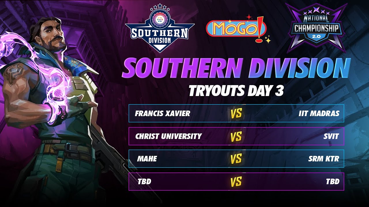 Southern Division Tryouts | Day 3 | Valorant - YouTube