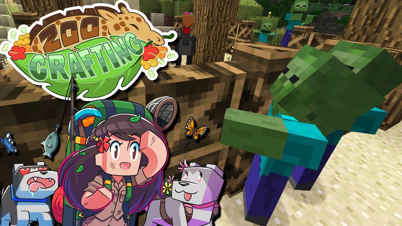 🏴‍☠️ I Did NOT Just Make You a Zombie Buffet!! 🦒 Zoo Crafting: New ...