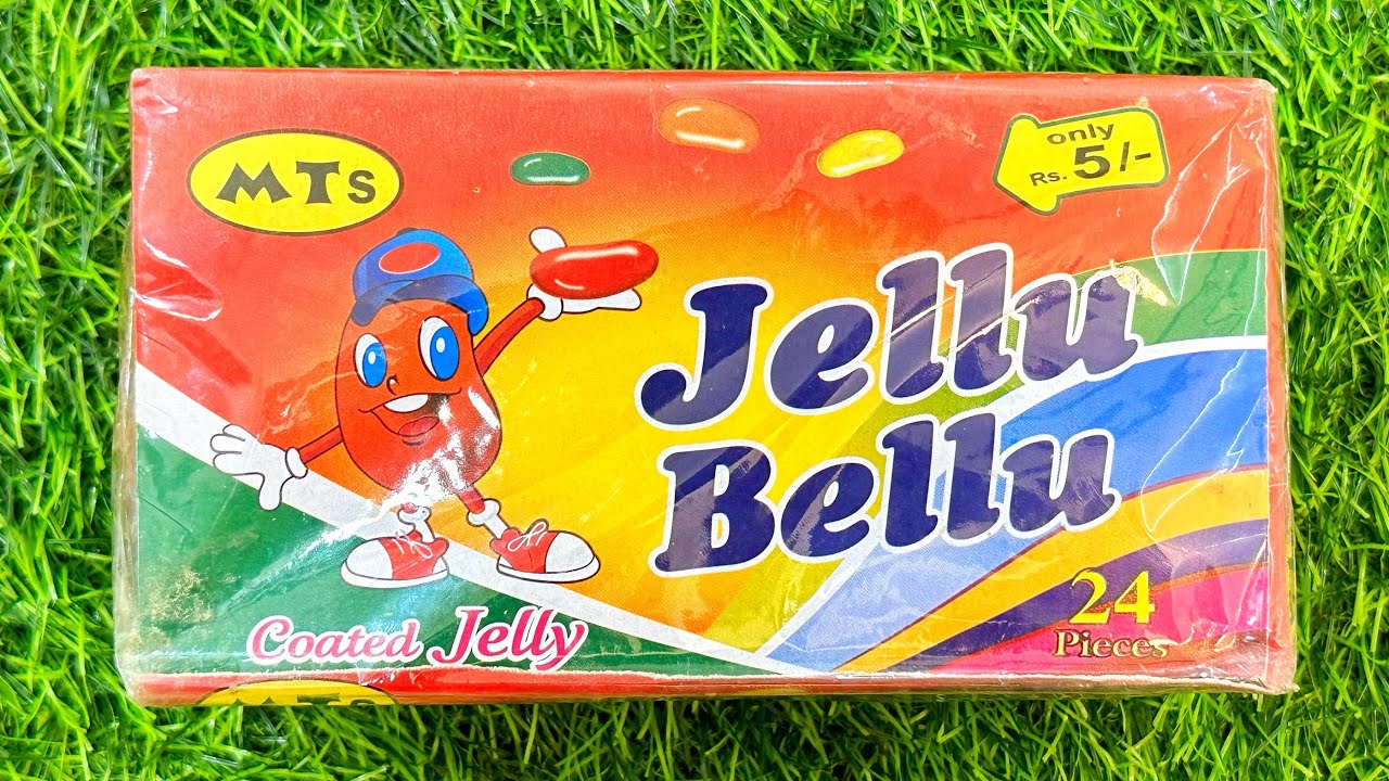 JELLU BELLU Coated Jelly | Satisfying ASMR - YouTube