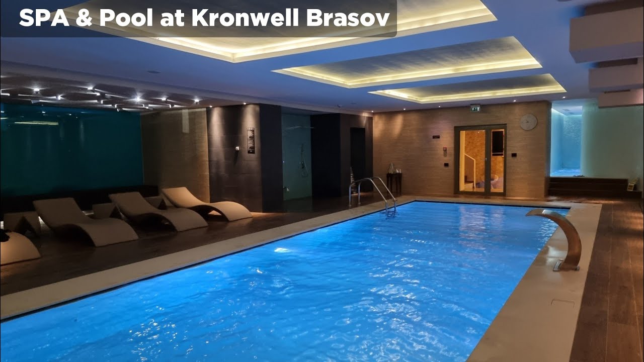 SPA & POOL area at Kronwell hotel Brasov - REVIEW and Video Tour - YouTube
