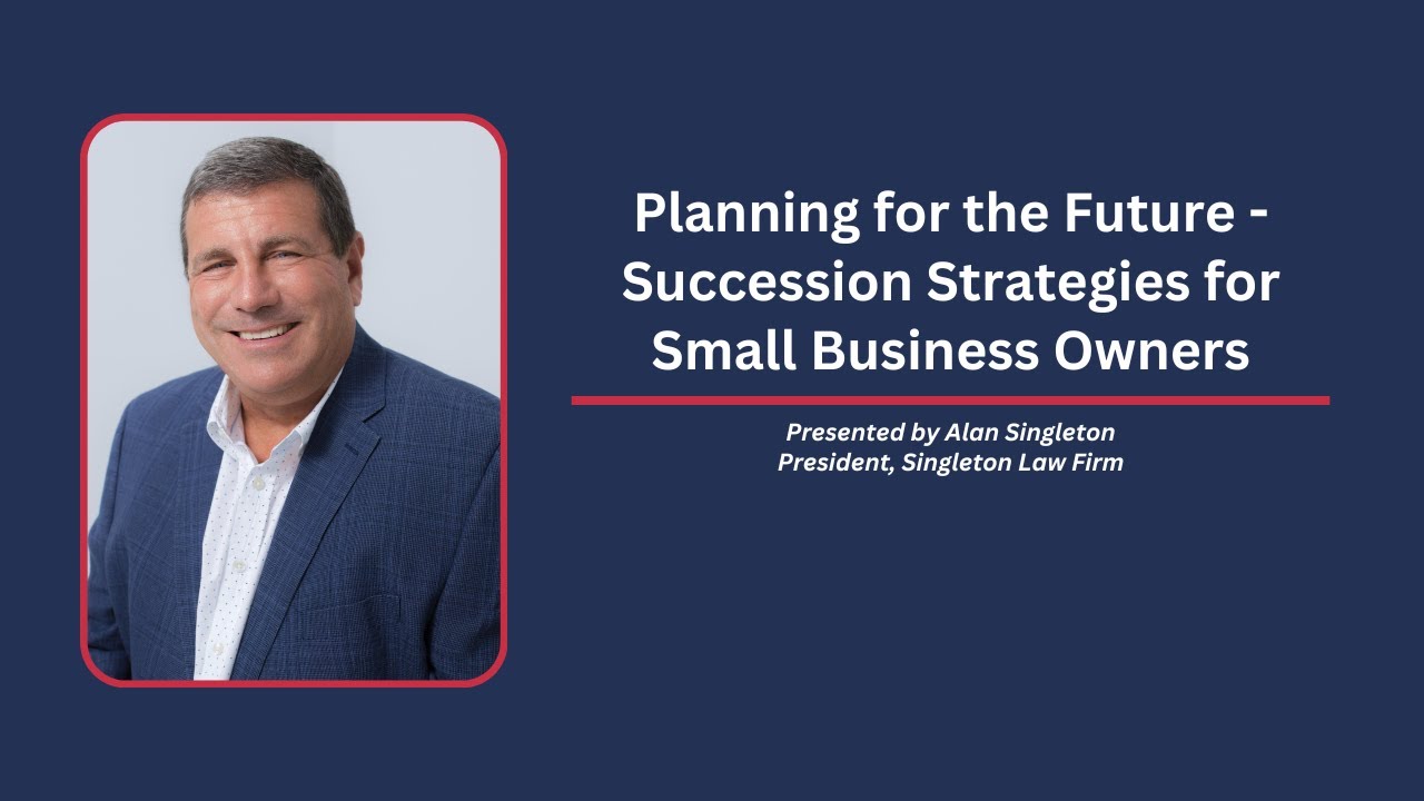 Planning for the Future presented by Alan Singleton - YouTube