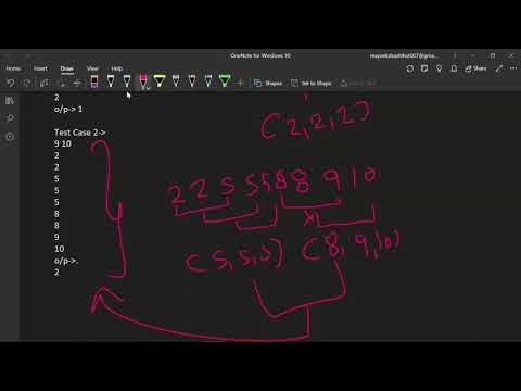 HackWithInfy 2021 7 May question Solution || Triplets || Infosys - YouTube