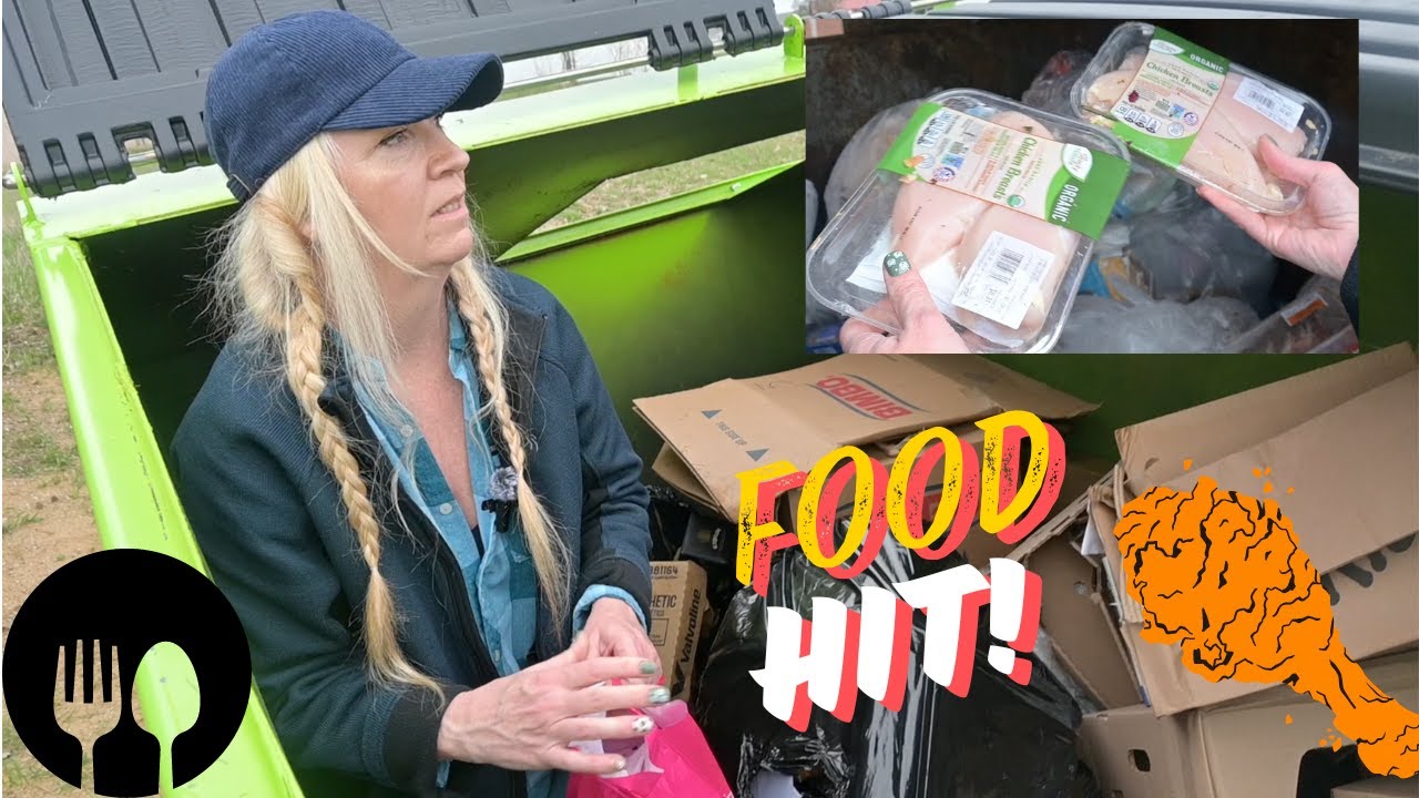 Dumpster diving day and Dan comes out at night - YouTube