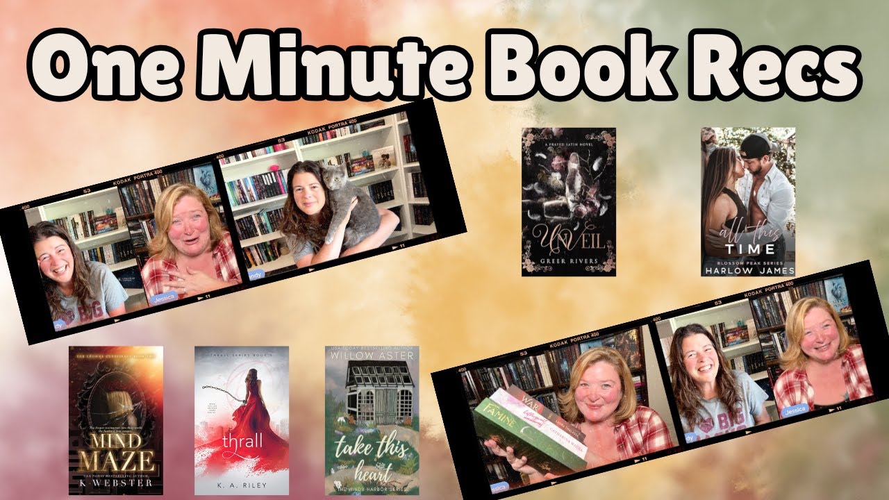 One Minute Book Recs- Dystopian, Dark Romance, Taboo, Fantasy, Amnesia ...