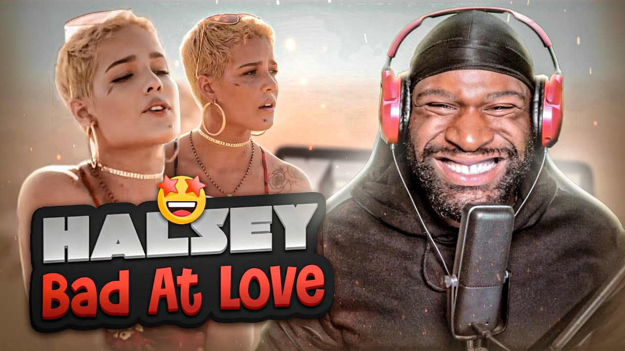 FIRST Time Listening To Halsey - Bad At Love - YouTube