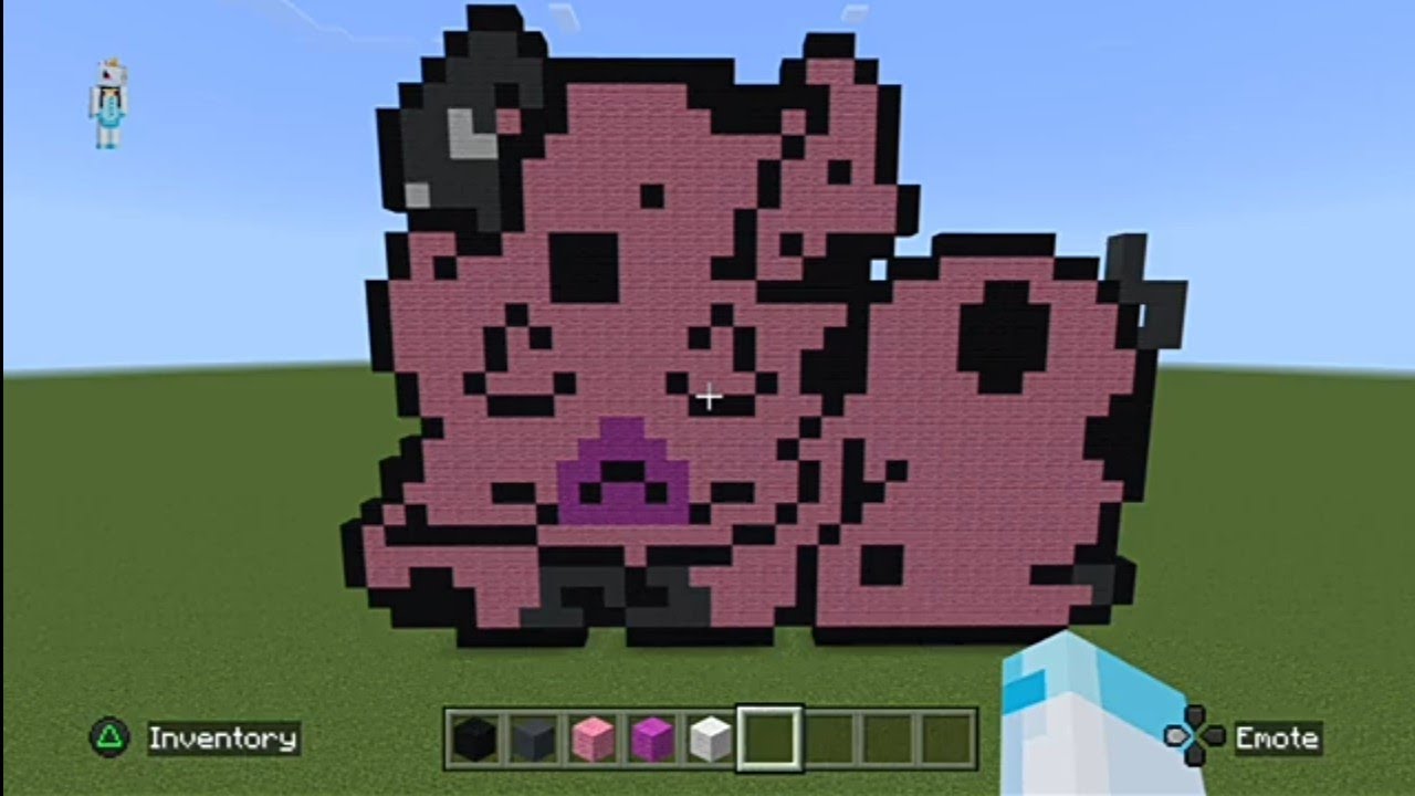 Sleeping Pig Minecraft Tutorial - YouTube