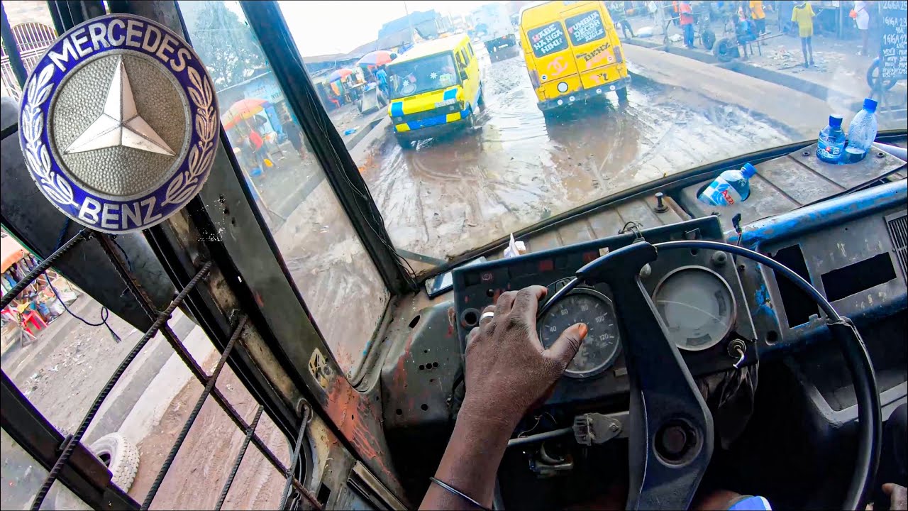 1974 Mercedes-Benz O 309 POV Test Drive🇨🇩 - YouTube