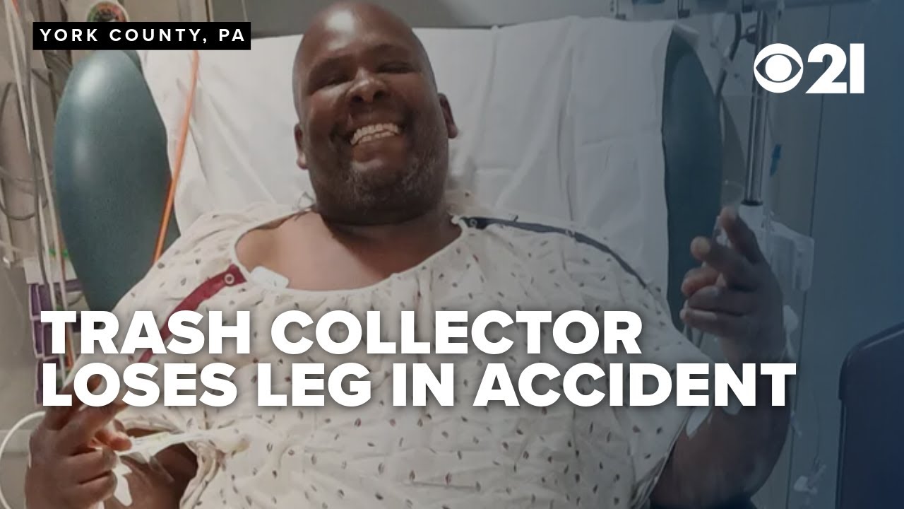 Man loses leg in trash collection accident in Lancaster County - YouTube