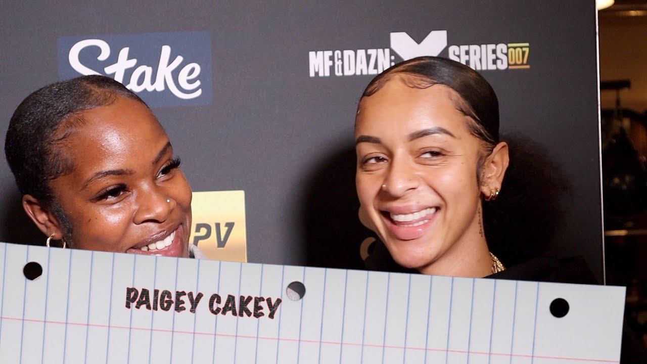 PAIGEY CAKEY "I'M CONFIDENT, I REALLY ENJOY BOXING AND IT'S SOMETHING I ...
