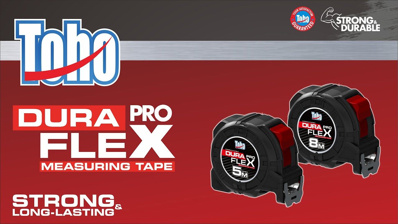 TOHO DURAFLEX PRO MEASURING TAPE - YouTube