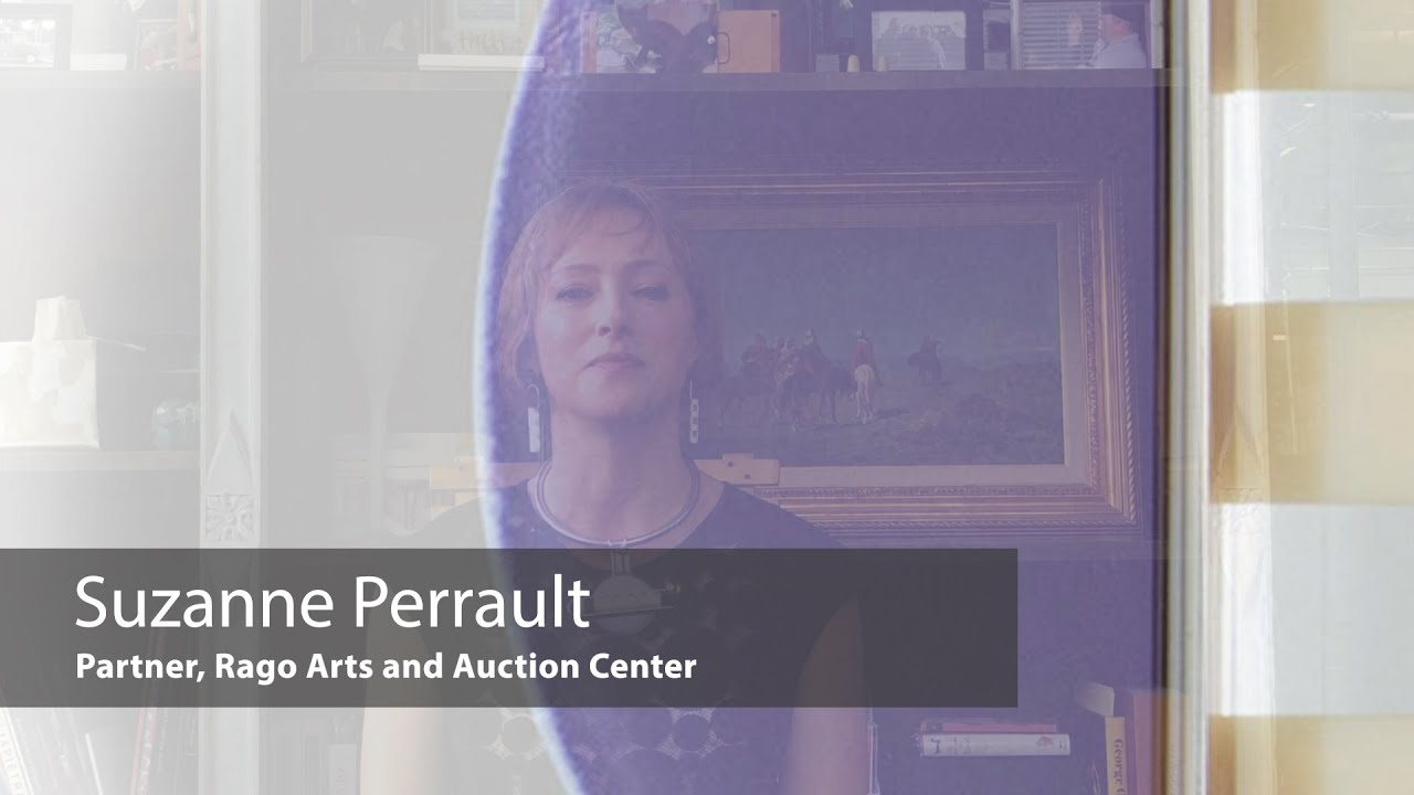 Suzanne Perrault, Contemporary Glass Art Collector - YouTube