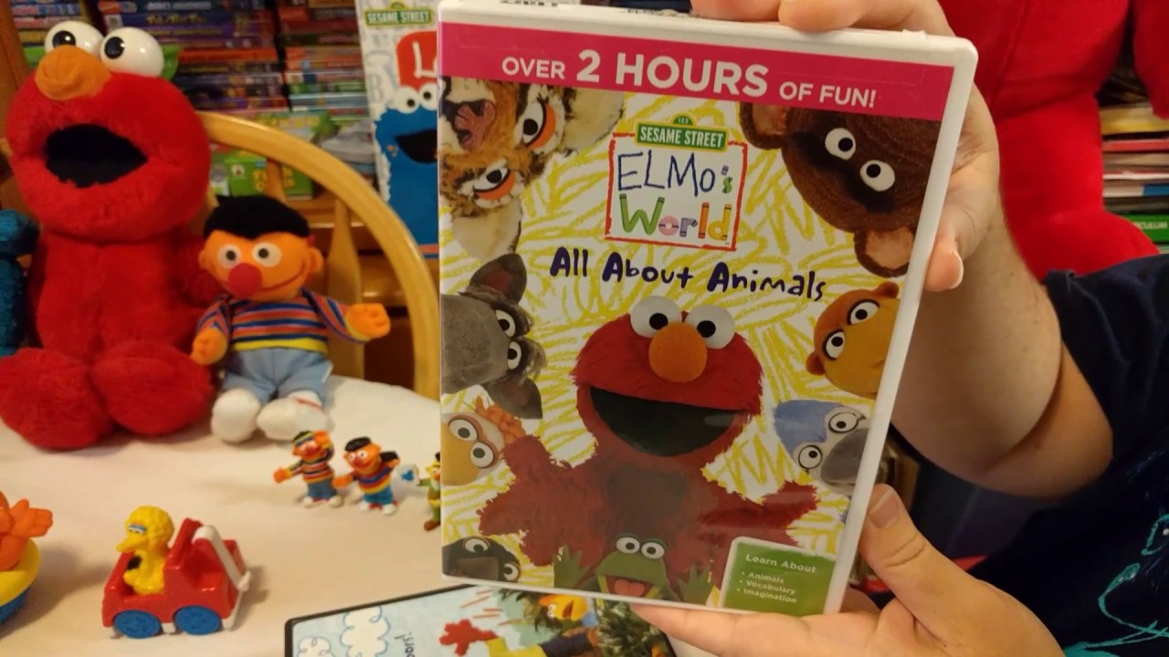 Kiana's ELMo's World DVD Collection! Part 4 - YouTube
