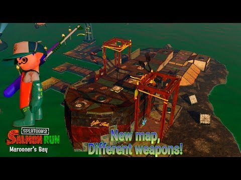 Salmon run Marooner's bay in splatoon 2 for Nintendo switch! - YouTube