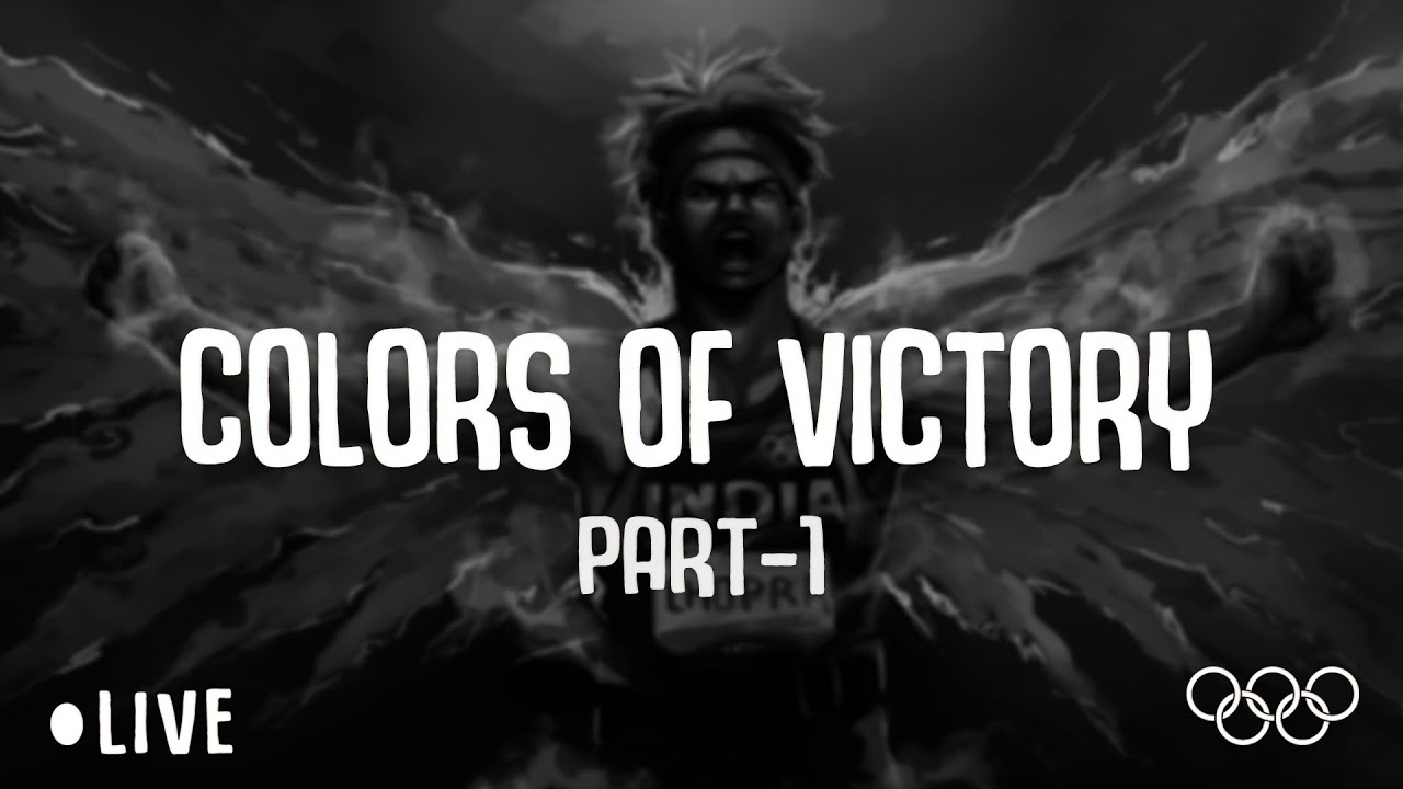 Colors of Victory: Live Drawing to Tribute Indian Olympics Heroes PART ...