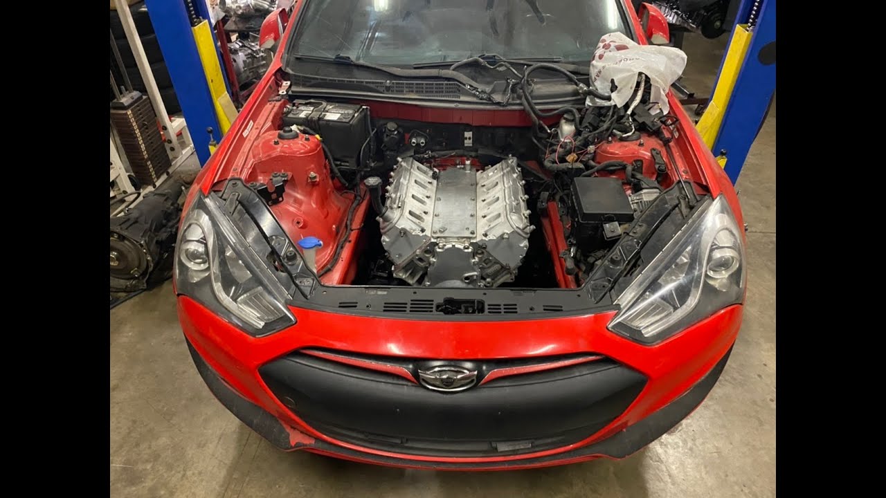 HOW TO LS SWAP A GENESIS PART2 - YouTube