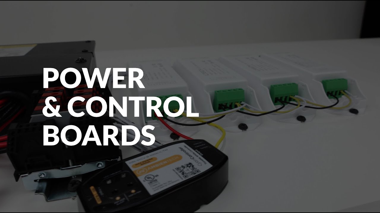 Lighting Power & Control Boards | By Evo-Lite - YouTube