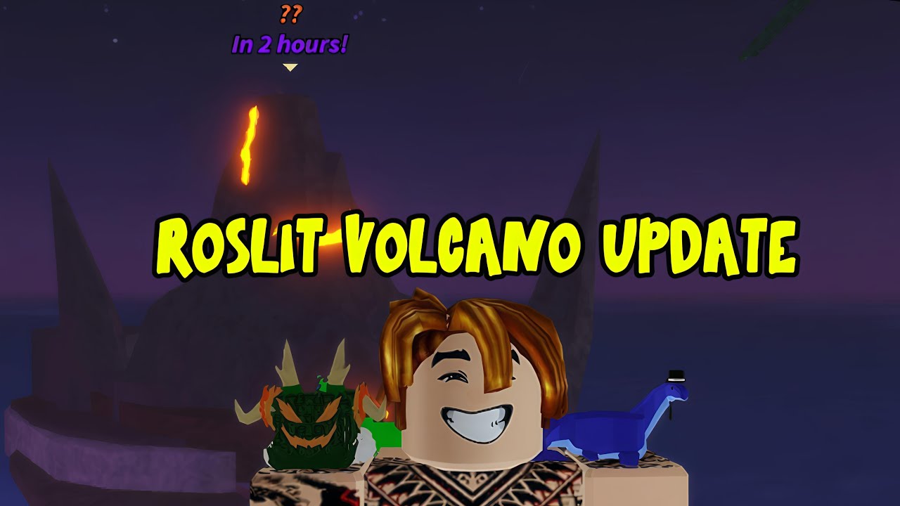 ROSLIT VOLCANO UPDATE COME AND JOIN DadaBlox is live! - YouTube