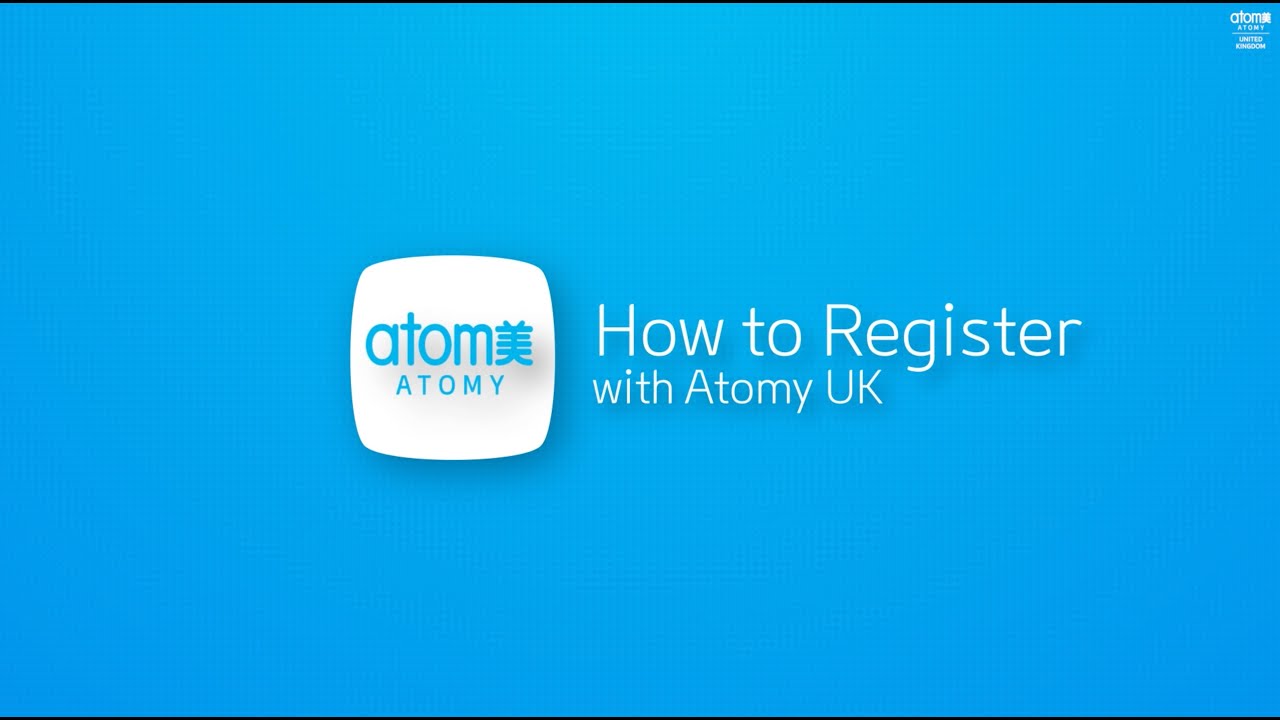 How to Register with Atomy - YouTube