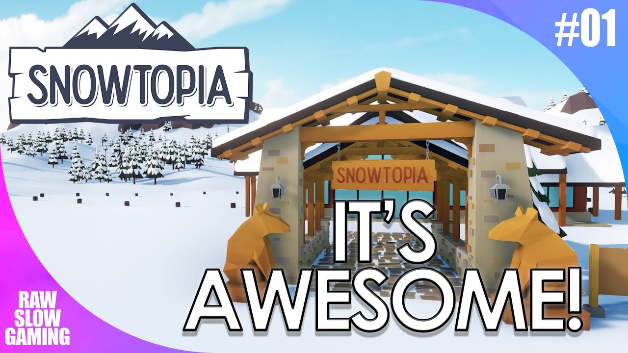 SnowTopia | Ski Resort Tycoon | Holiday Special | Q1 - EP1 - YouTube
