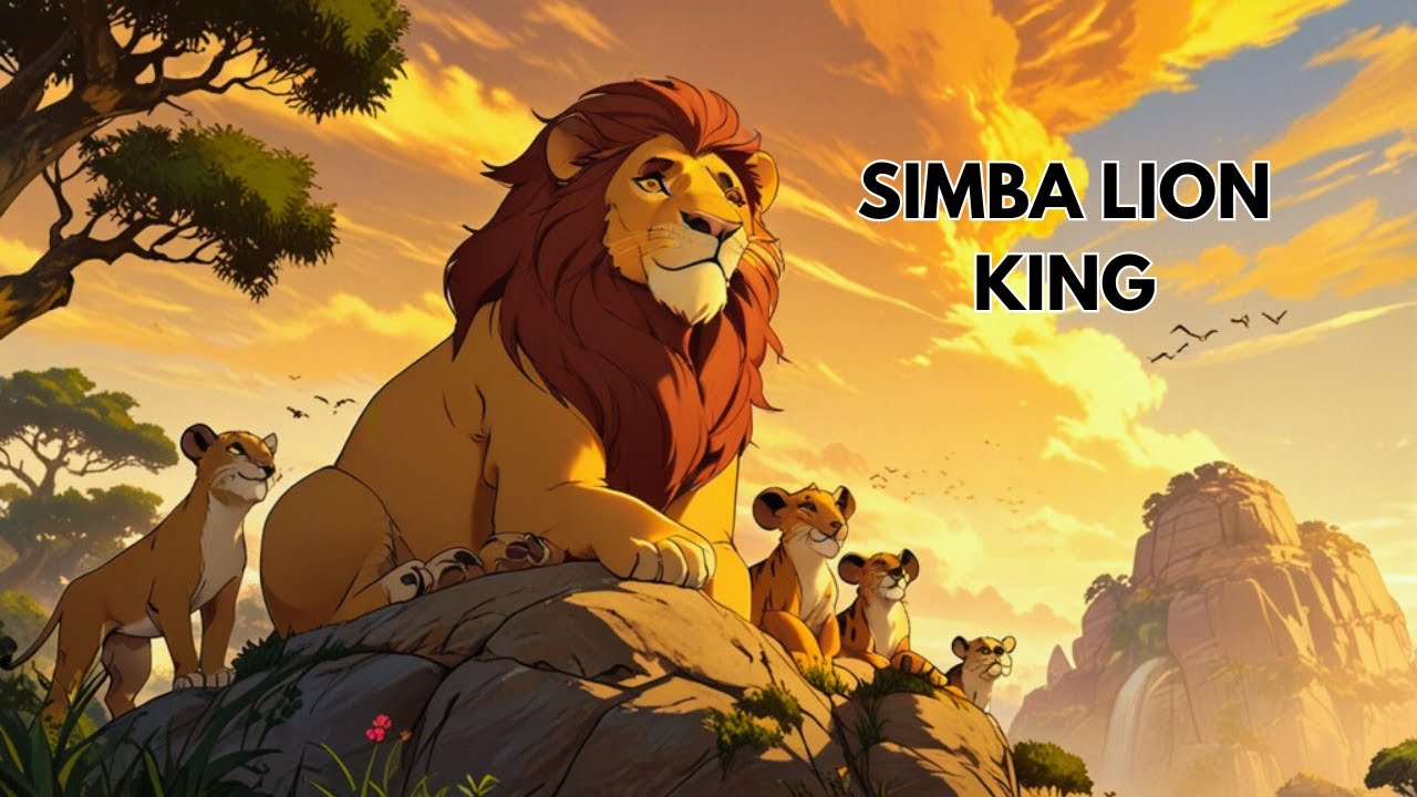 Simba Lion King 🦁 | Hindi Cartoon | @FantasyFlare-j3w - YouTube